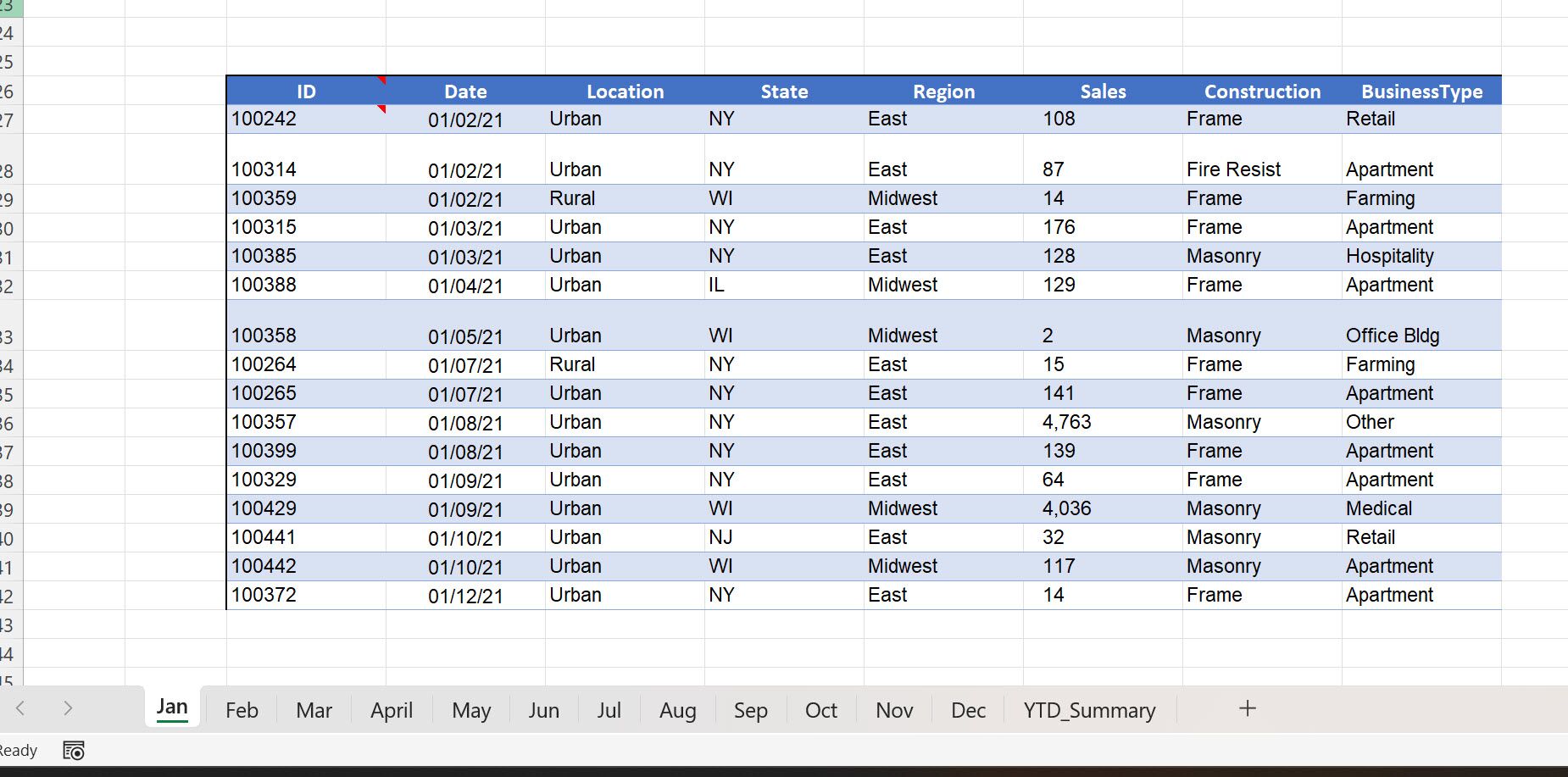 Using VStack To Consolidate Excel Datasets