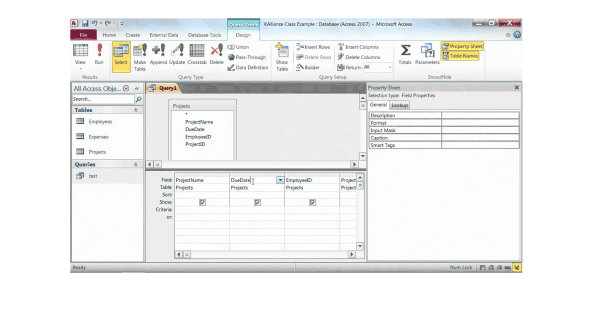 Excel Tables versus Access Database - Excel and Access, LLC