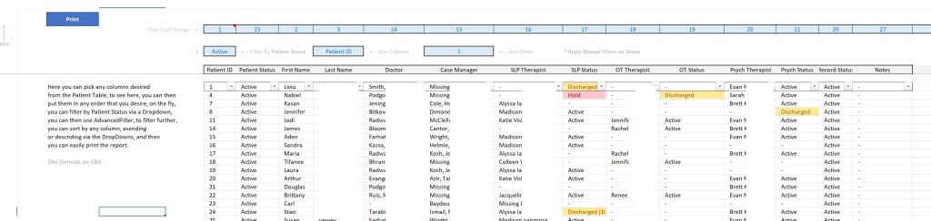 Interactive Reports in Excel Just Got Easier - Spill Functions