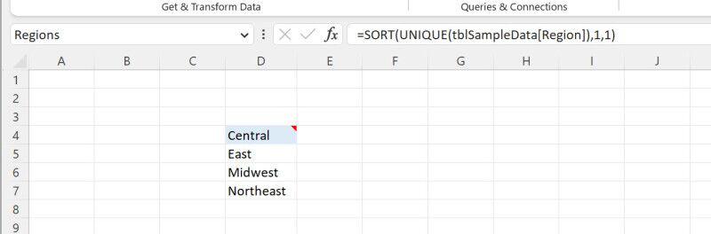 Dynamic Sorting Excel 365 - Excel and Access, LLC