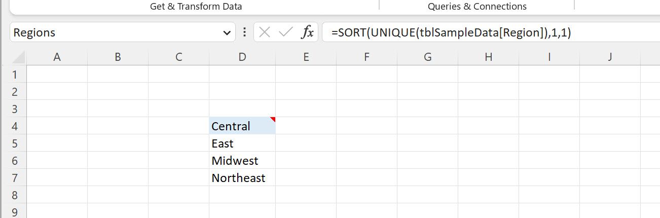 Dynamic Sorting Excel 365 - Excel and Access, LLC