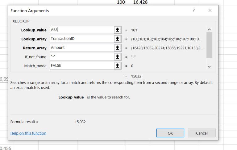 Xlookup Built-In Offset Functions use with Messy PDF Data