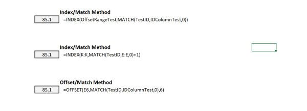 Xlookup Built-In Offset Functions use with Messy PDF Data