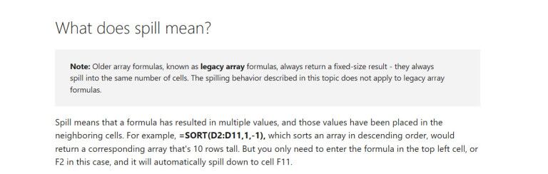 Dynamic Array Functions Simplify Excel Programming - Hire Us Today