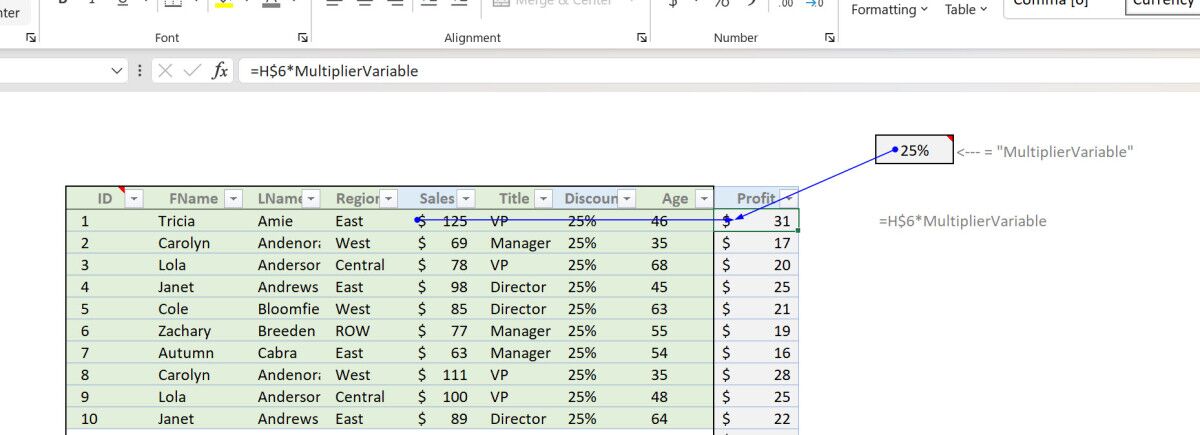 Effectively Using Named Ranges In Excel Programming Excel And Access Llc
