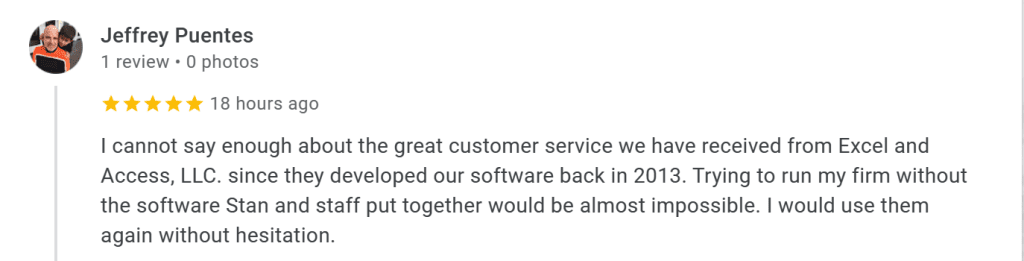 Access Programming Services | MS Access Programmers | E&A