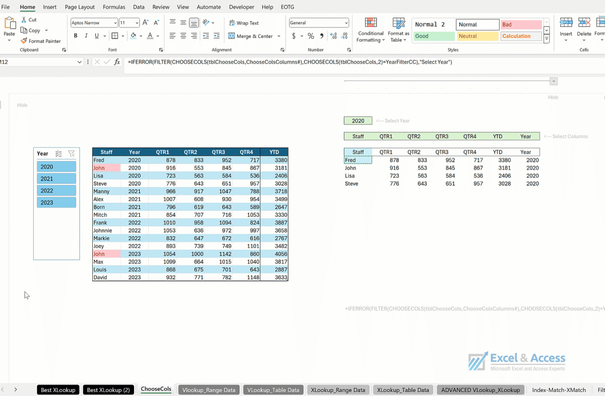 Excel Modeling in 2024 - Excel and Access, LLC