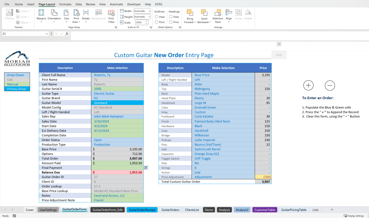 Excel Tables versus Access Database - Excel and Access, LLC