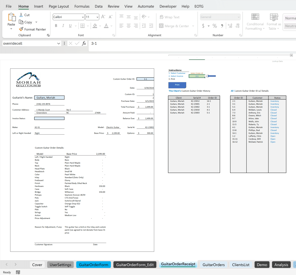 Excel Tables versus Access Database - Excel and Access, LLC
