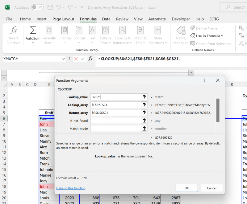 How To Program Excel Dynamic Array Functions Excel And Access Llc