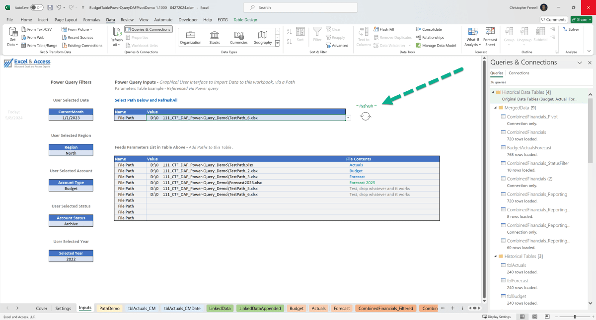 Automated Excel Solutions for Business - Excel and Access, LLC