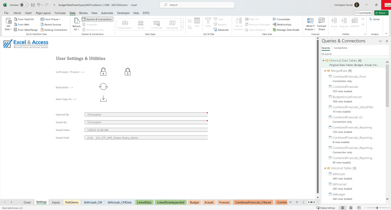 Automated Excel Solutions for Business - Excel and Access, LLC