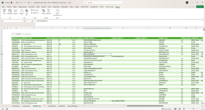 Easily Comparing External Records With Power Query Excel And Access Llc
