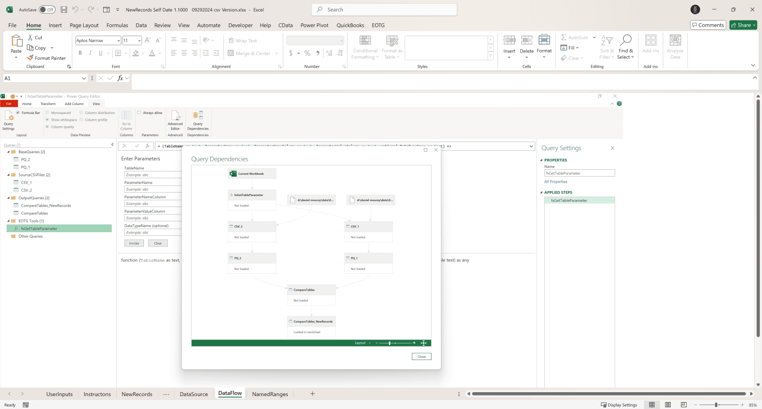 Easily Comparing External Records with Power Query - Excel and Access, LLC