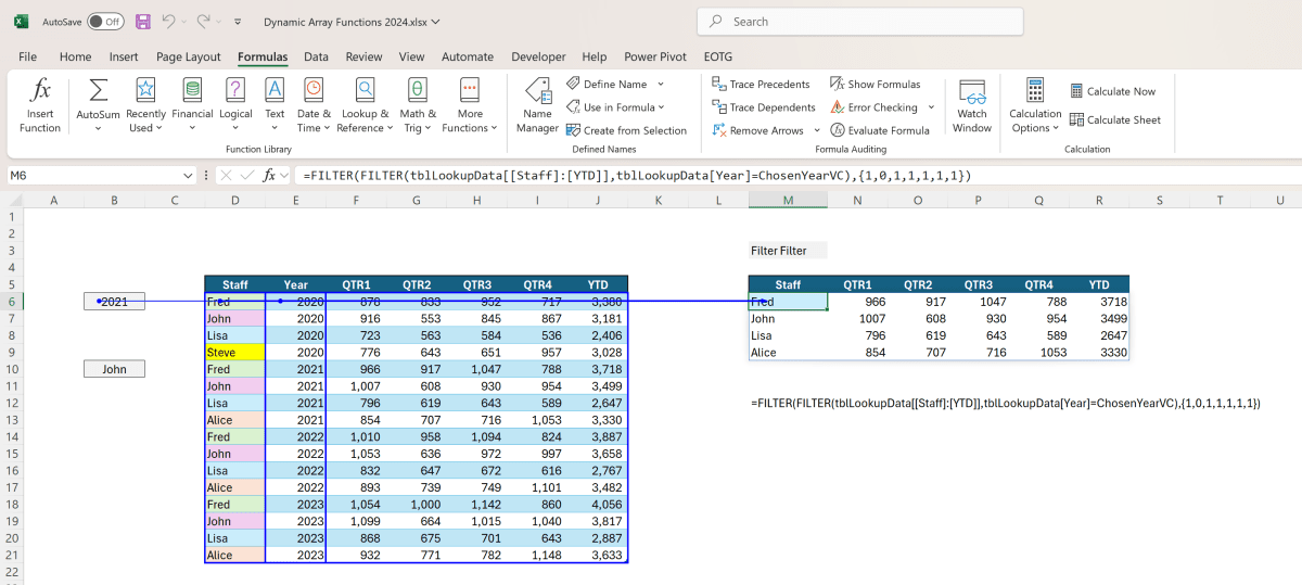 The Microsoft Excel FILTER Function - Excel and Access, LLC