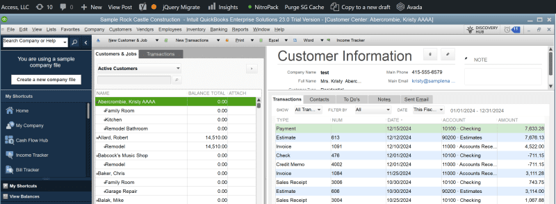 Integrating Microsoft Excel with QuickBooks - Excel and Access, LLC